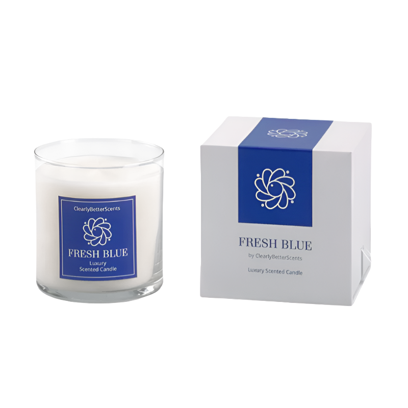 Fresh Blue Candle